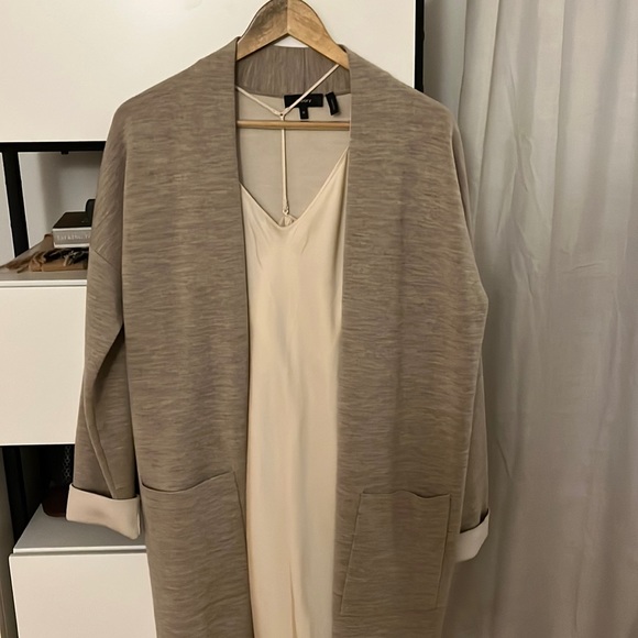 Theory | Jackets & Coats | Theory Long Sweater Jacket | Poshmark